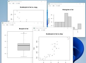R初心者でも簡単！複数のグラフを表示・結合する方法：par, layout, mfrow, mfcol | EB Rehabilitation