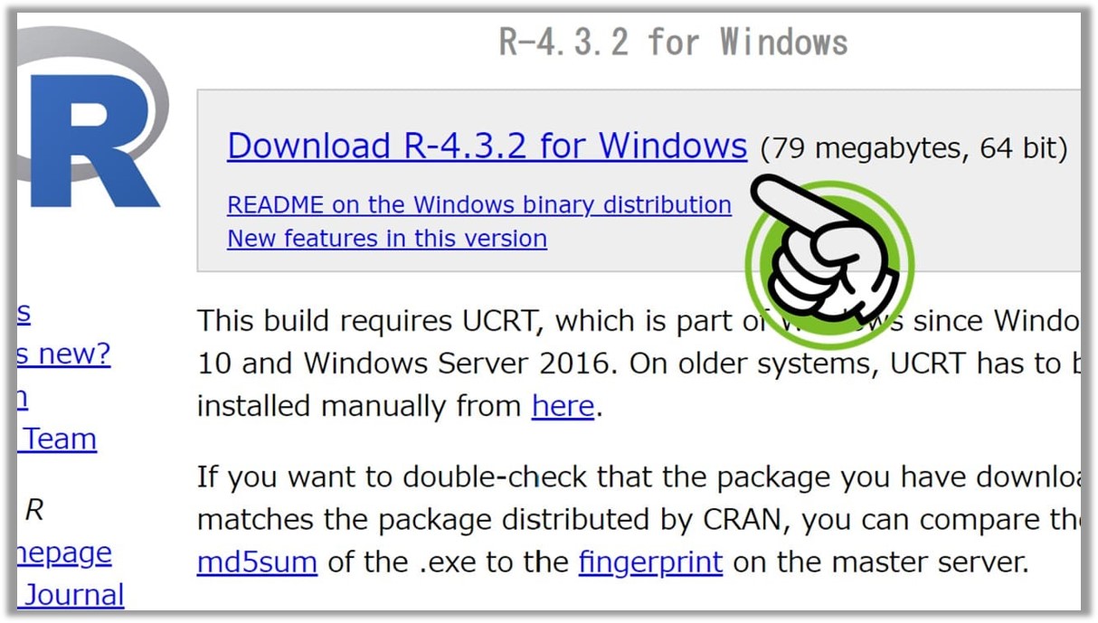 初心者でも失敗しない！R・Rstudioのインストール（Windows、mac） | EB Rehabilitation