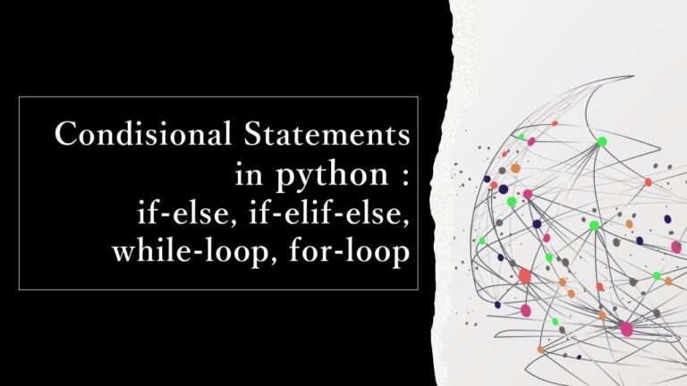 Condisional Statements In Python If Else If Elif Else While Loop For Loop Eb Rehabilitation